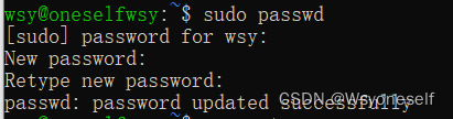 windows 设置子系统（WSL）Ubuntu的root密码并切换到root权限_wsl ubuntu root-CSDN博客