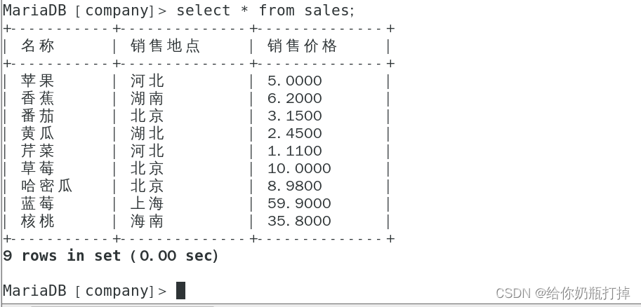 Mysql数据库数据表操作 Csdn博客
