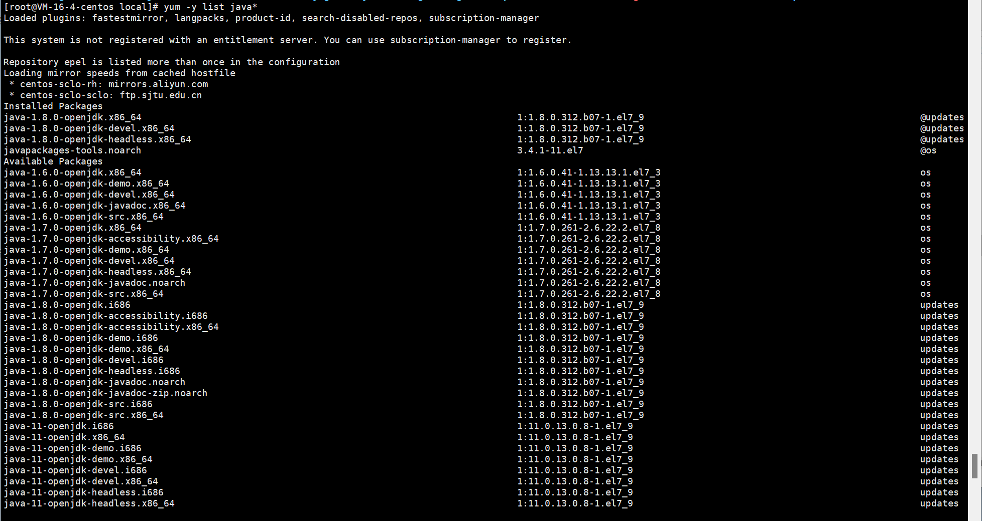 Centos7安装openjdk1.8_centos7 安装openjdk1.8-CSDN博客