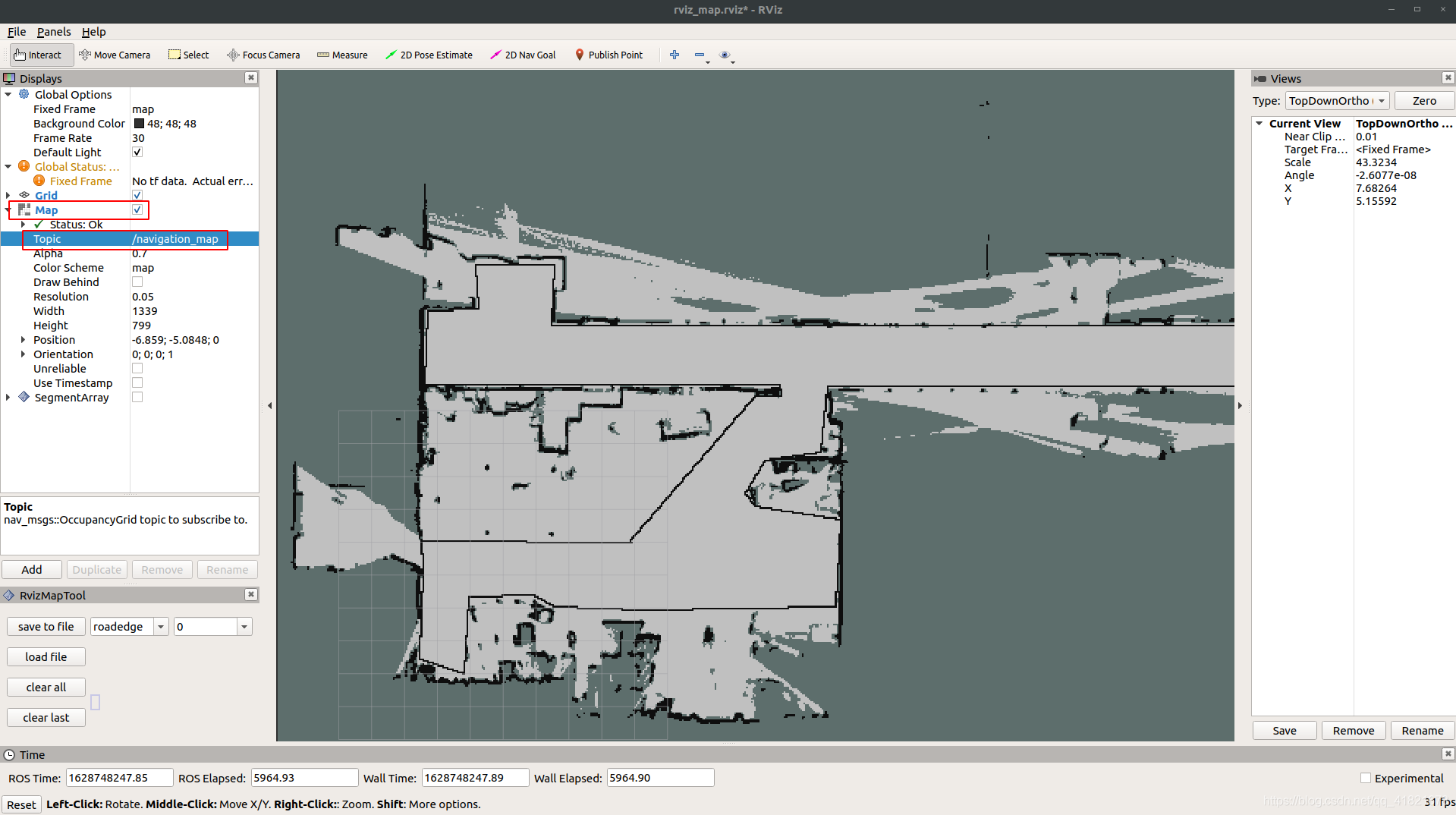 【3】navigation_map订阅修图的坐标值并发布导航专用的地图_如何订阅navigation path消息-CSDN博客
