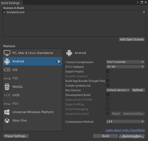 Unity与原生交互之Unity篇——AndroidStudio导出aar/jar包供Unity使用实现交互全流程（1）_unity调用jar包-CSDN博客