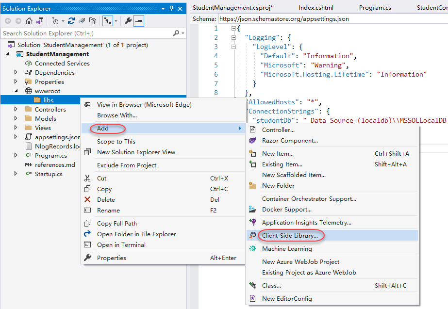 asp.net core练手小项目(06) - 使用 bootstrap_net core bootstrap table-CSDN博客