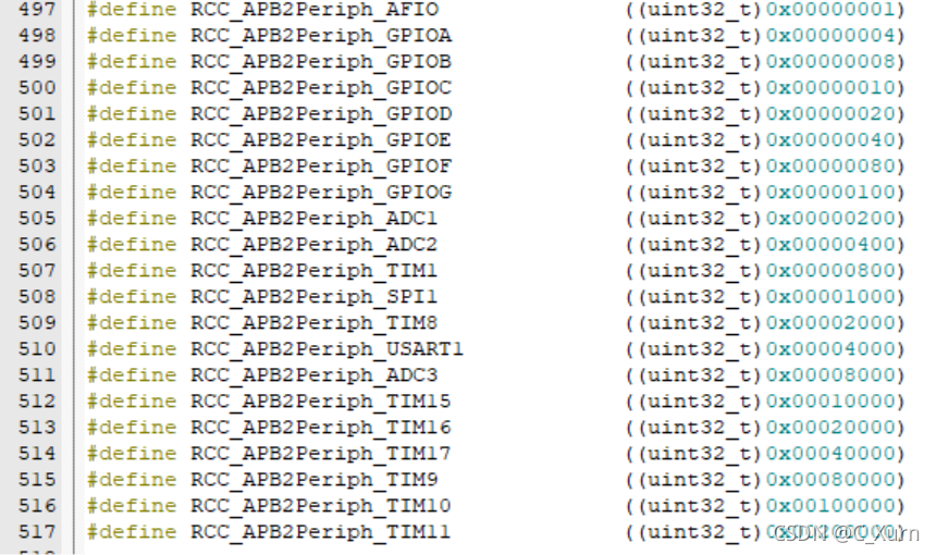 Stm32跑马灯实验(库函数版本)resebits Csdn博客