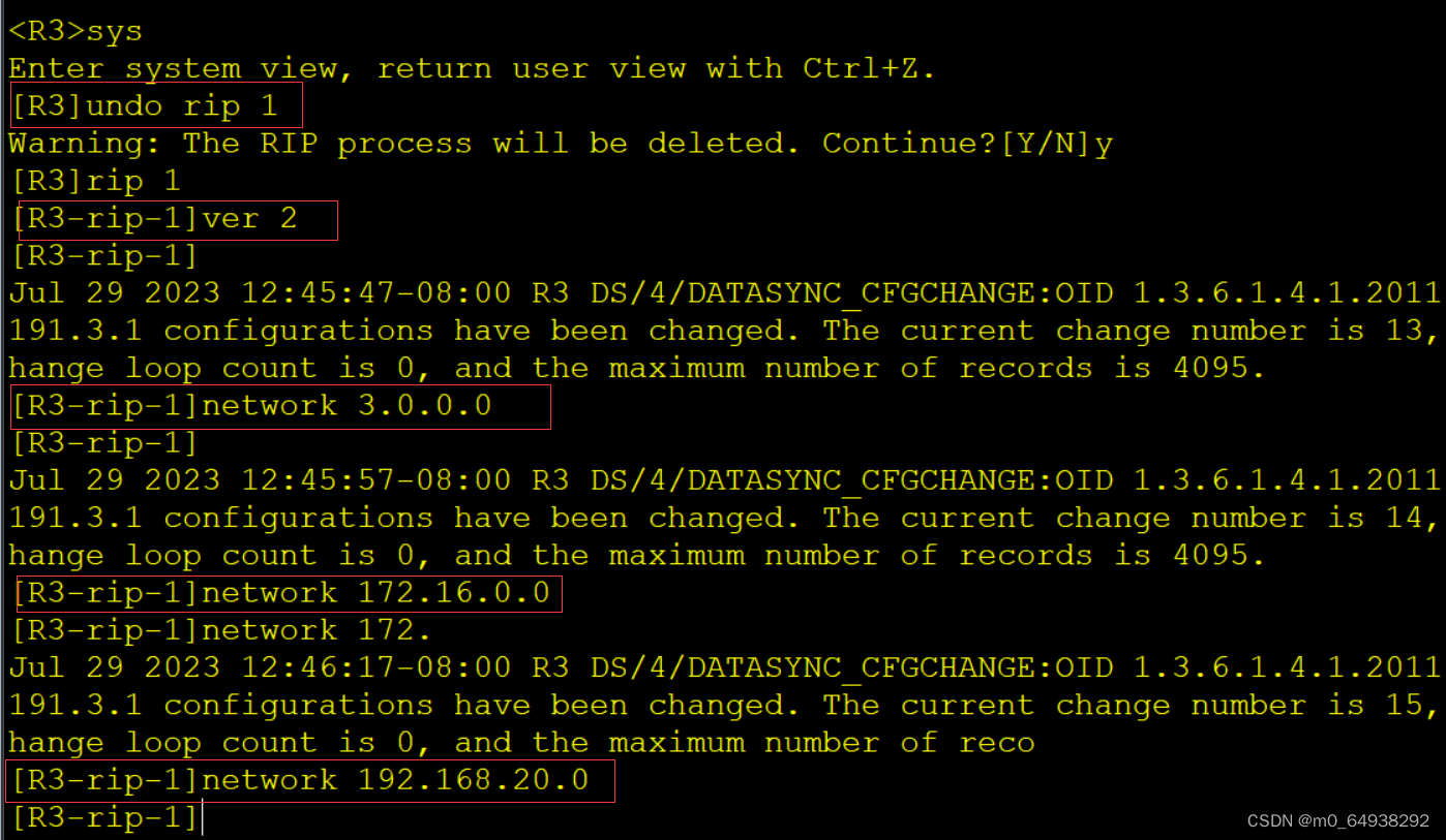RIP动态路由协议基础篇—RIPV1与V2的比较-CSDN博客