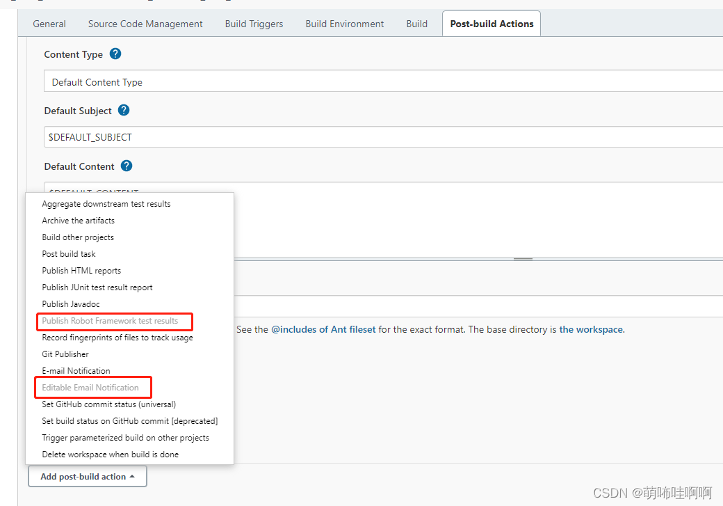 Jenkins 构建robotframework报告robotframework 如何生成报告 Csdn博客