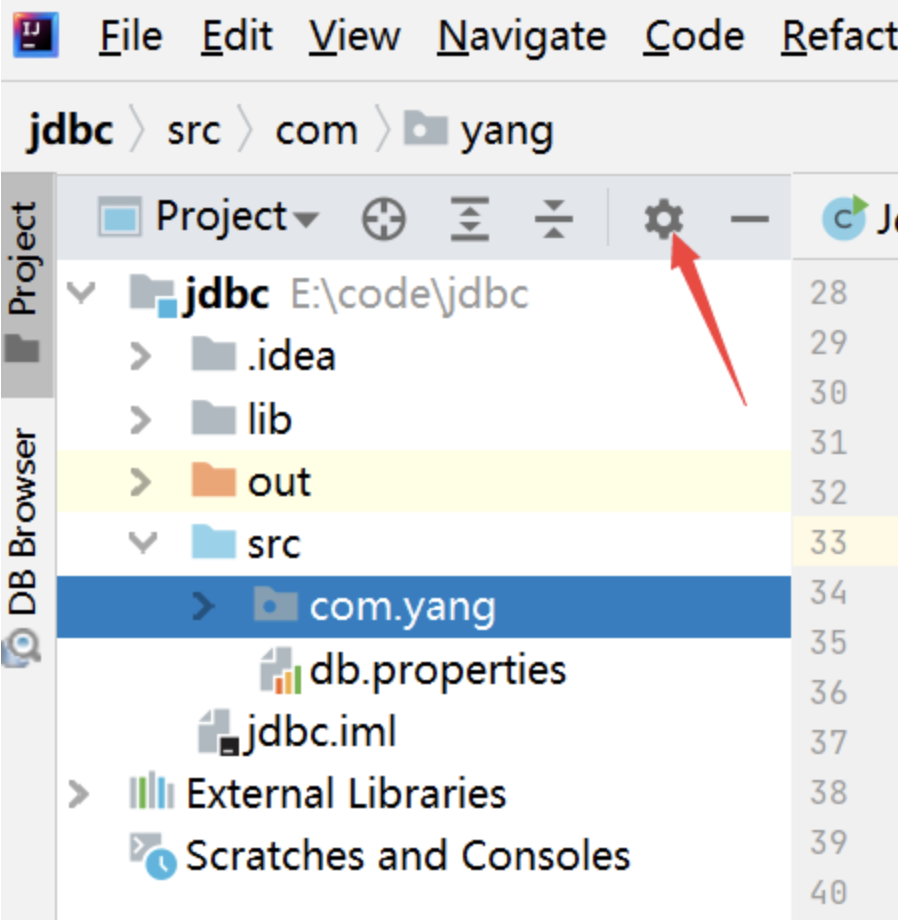 IDEA项目目录结构折叠展开_idea目录展开-CSDN博客