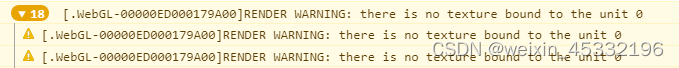 开发地图应用时浏览器报错：“[WebGL-xxx]RENDER WARNING: there is no texture bound to the unit 0”_chrome webgl停止 ...