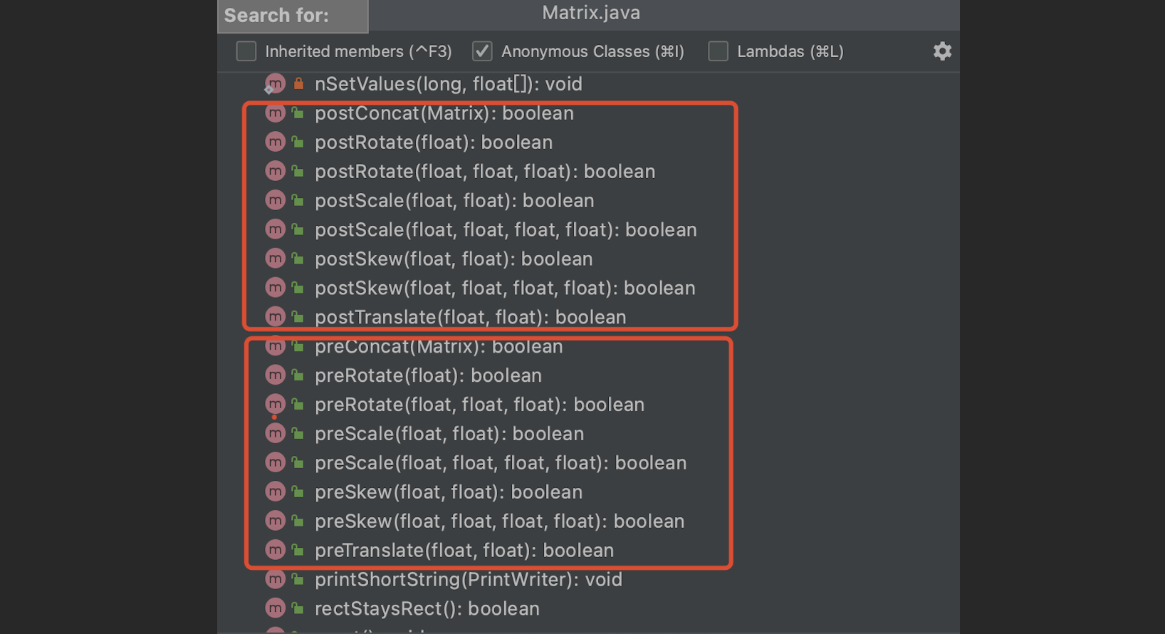 Android Matrix 入门（可能是东半球最简单的教程） Csdn博客 