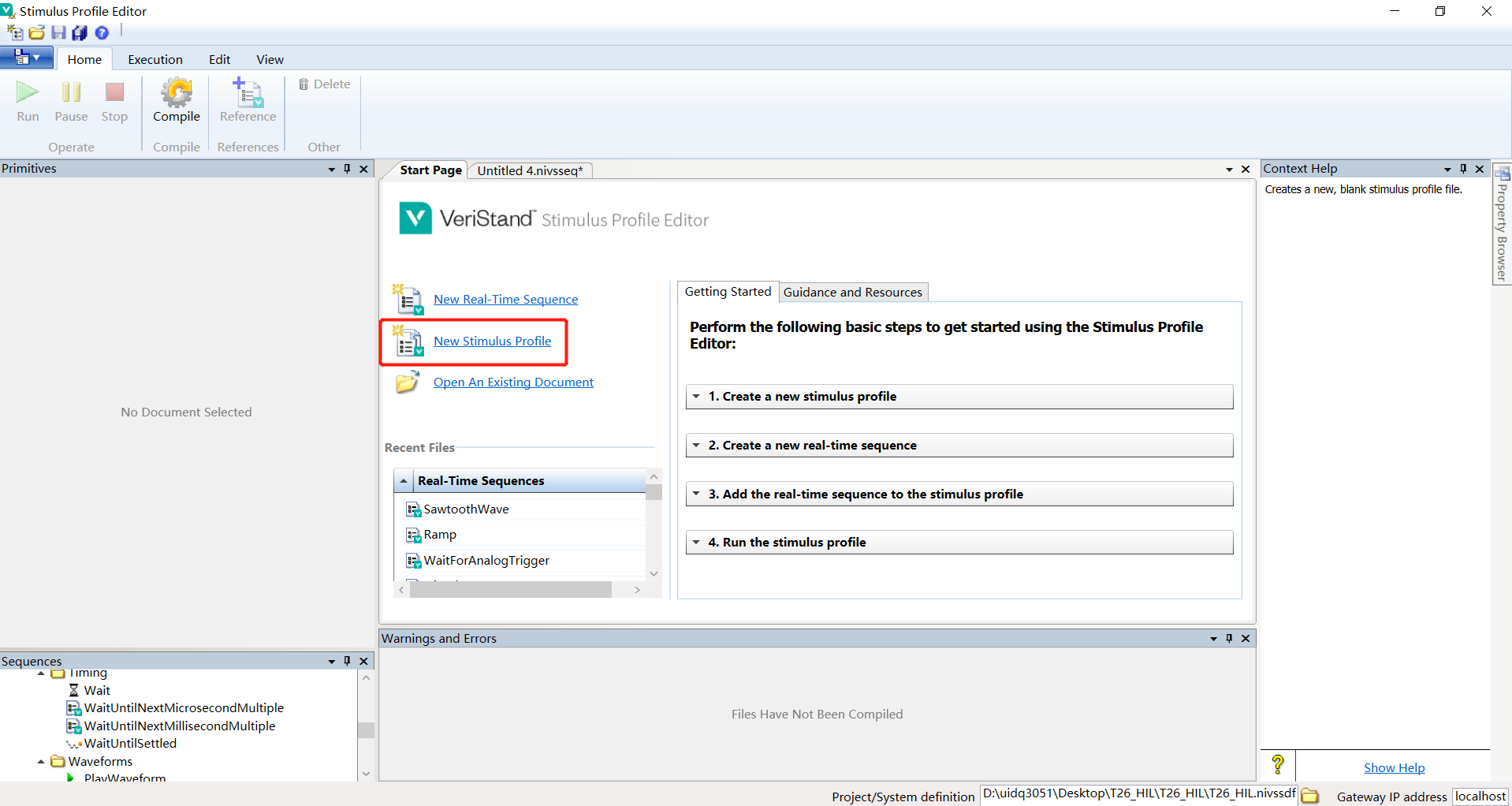 Veristand高级功能：Stimulus Profile Editor-CSDN博客