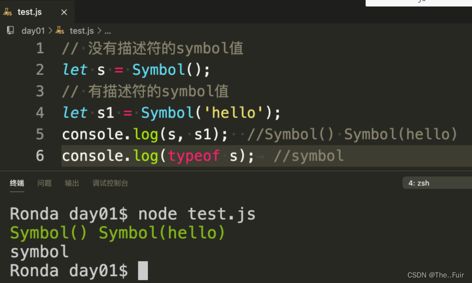 ES6 Symbol类型的应用、symbol属性名的遍历、Symbol.for()&&Symbol.keyFor()-CSDN博客