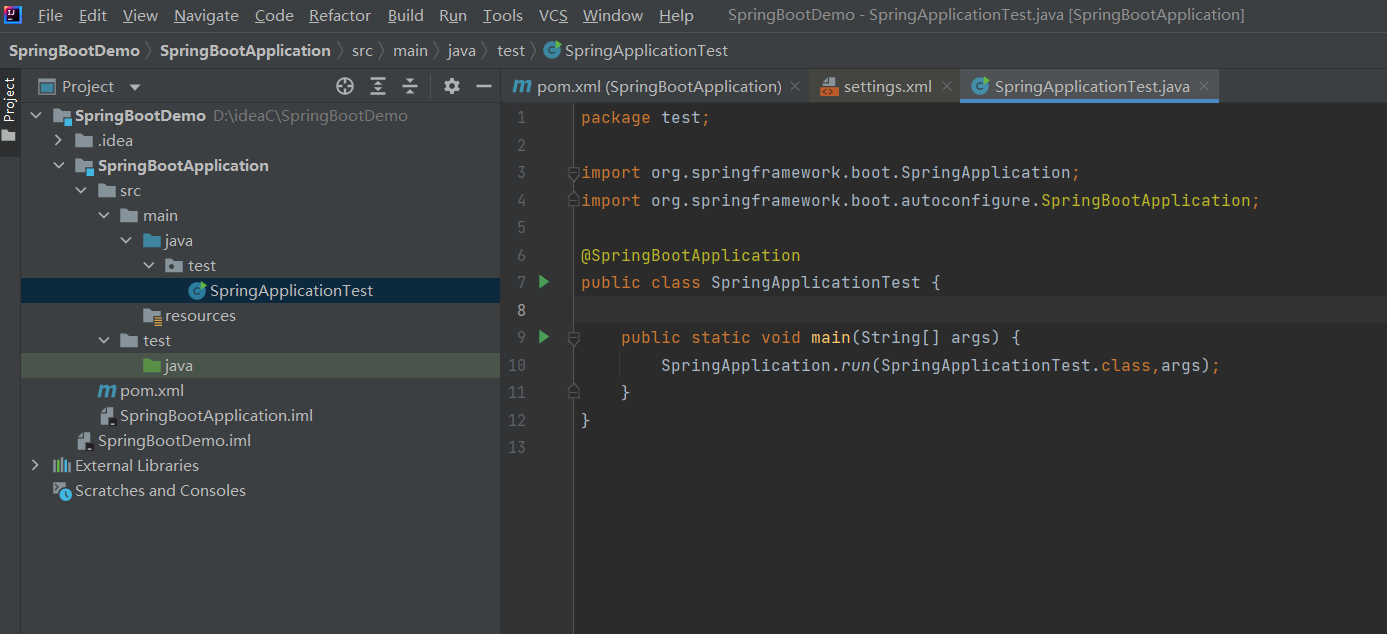 SpringBoot入门+搭建工程_import org.springframework.boot.autoconfigure.spri-CSDN博客