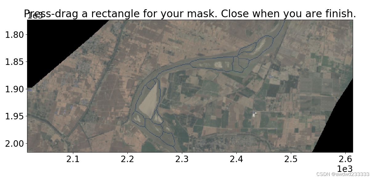 【原创】基于Python的河流之遥感处理（PyRIS）_python 提取河流交汇点-CSDN博客