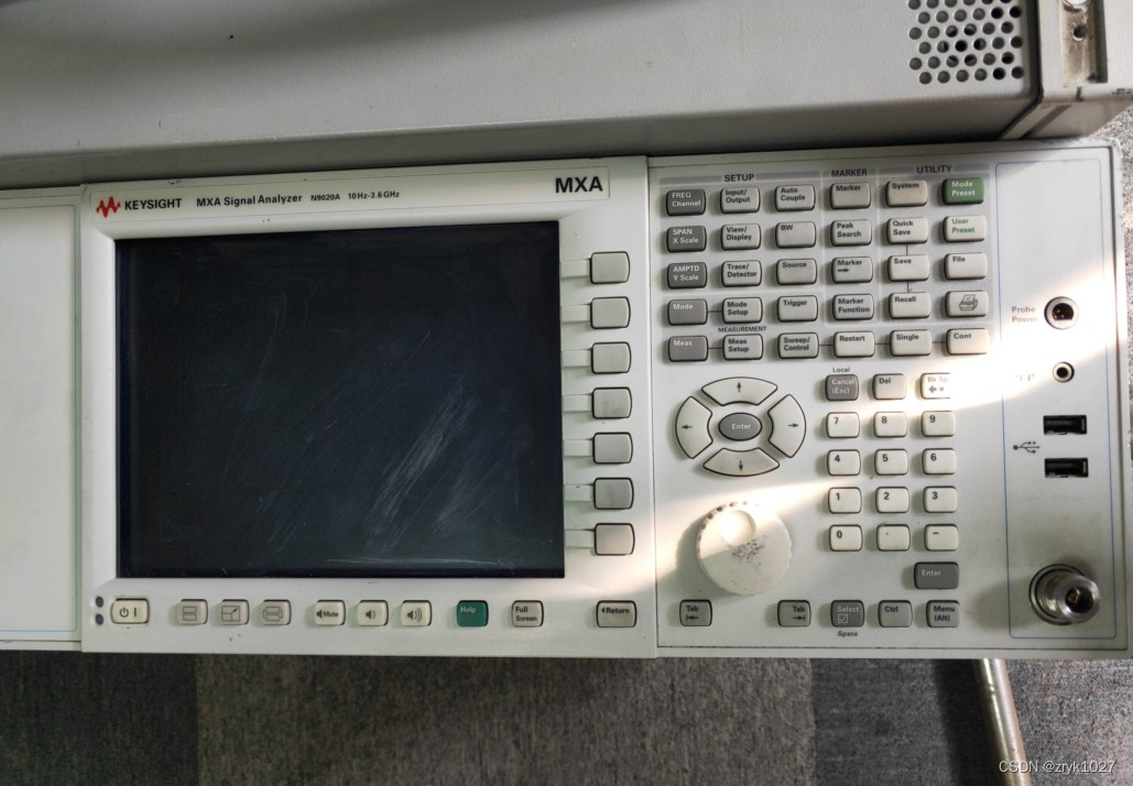 安捷伦Agilent N9020A频谱分析仪_n9020a频谱仪怎么存储数据并导出-CSDN博客