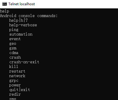 命令行使用telnet连接Android模拟器并向其发送短信_telnet能不能连接安卓-CSDN博客
