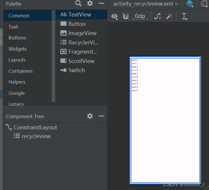 1、Android Studio设计简单微信门户框架(fragment、recycleview)_fragment里面实现recycleview瀑布流-CSDN博客