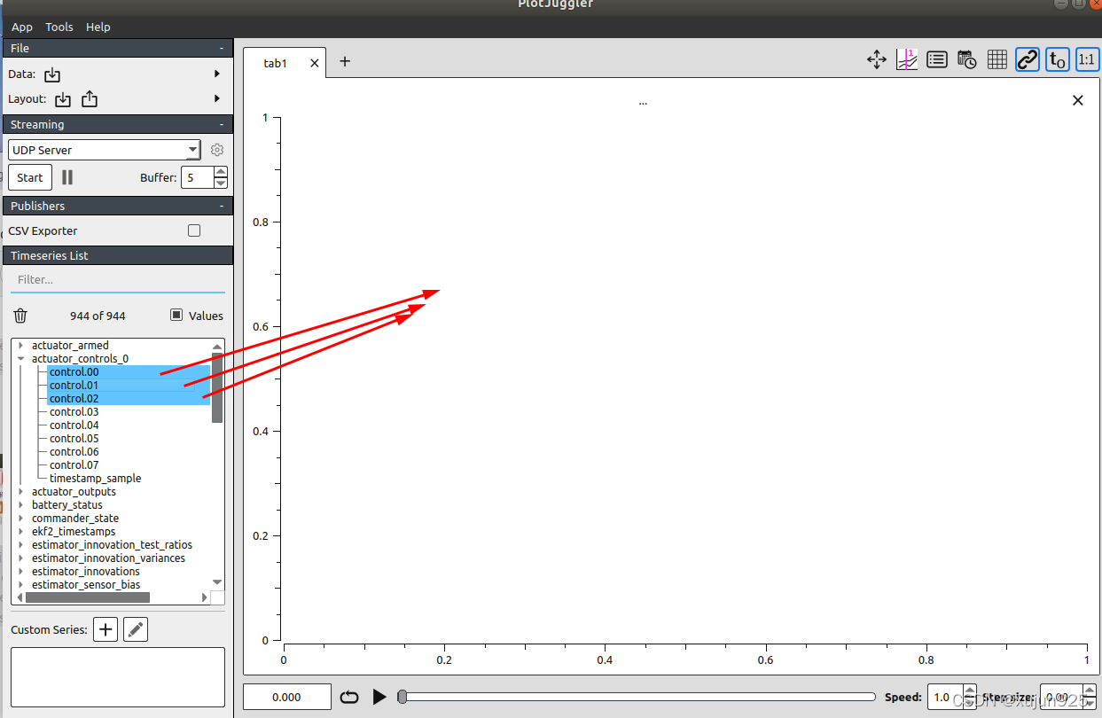 使用plotjuggler分析px4日志 Plotjuggler Ulog Csdn博客