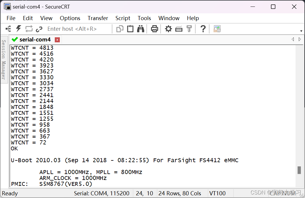 Exynos_4412——WDT实验_exynos 4412 看门狗原理-CSDN博客