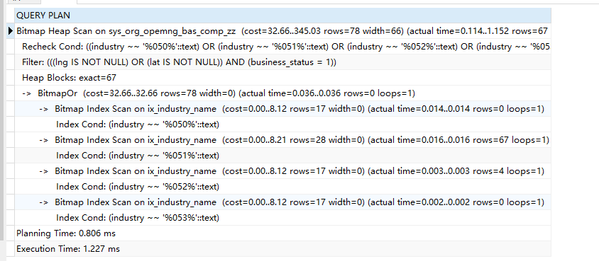 【记录】postgresql Like 模糊查询优化 Csdn博客 