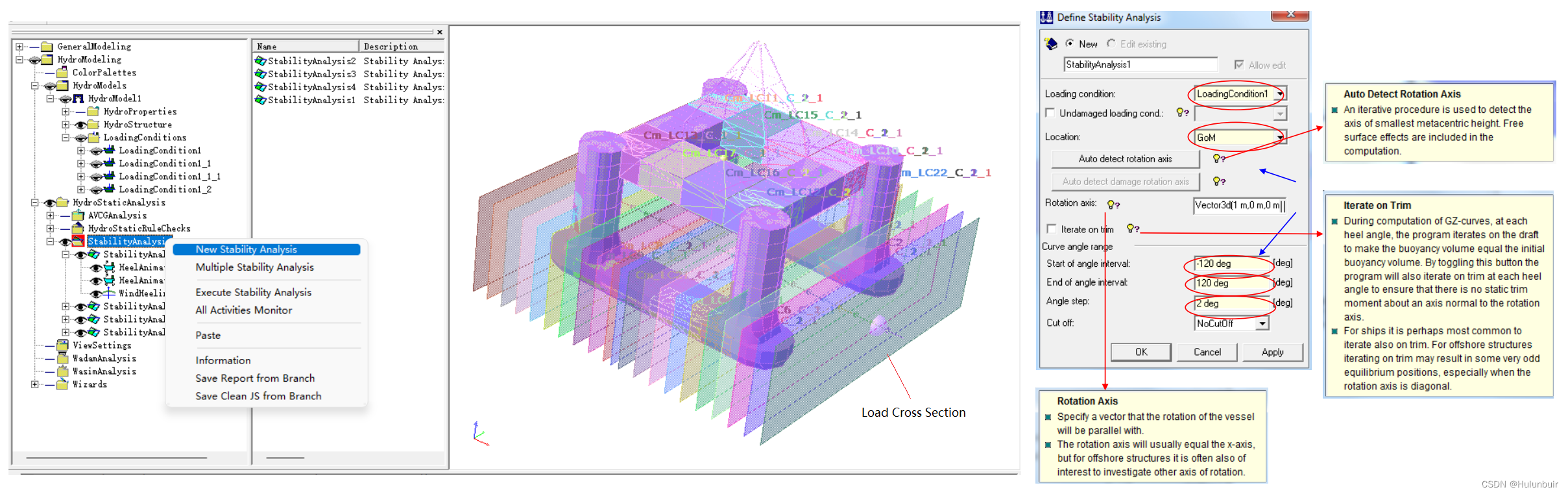 HydroD 实用教程（七）静水力分析_sesam稳性分析-CSDN博客
