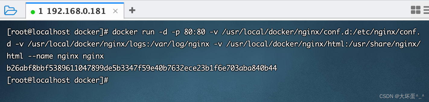 第06讲：Docker部署Nginx_docker中nginxlocal目录-CSDN博客