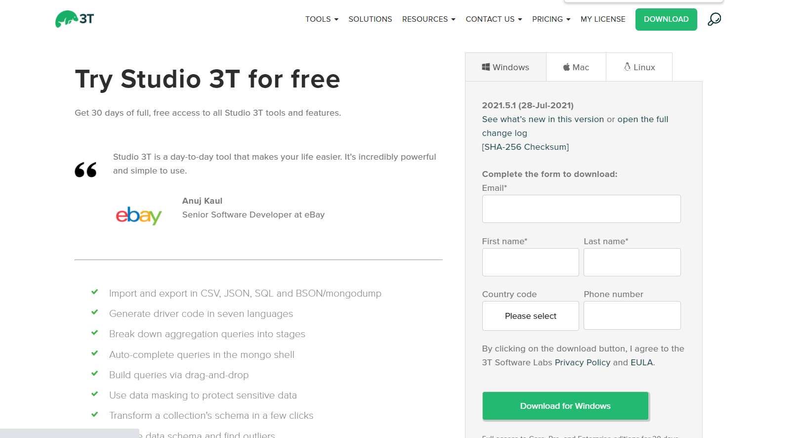 Studio3T安装_studio 3t安装-CSDN博客