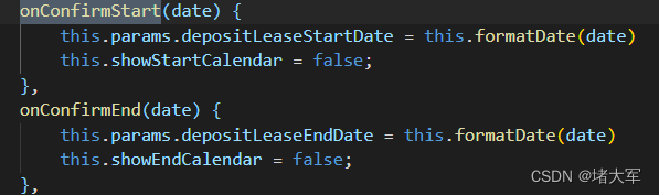 van-calendar日期选择结束日期大于开始日期限制_vant 开始日期 结束日期-CSDN博客