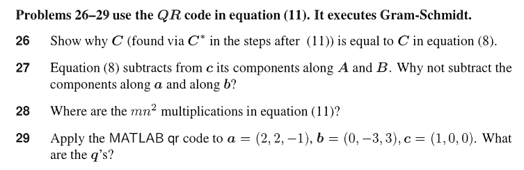 对矩阵进行QR分解的Matlab代码_qr分解matlab代码-CSDN博客
