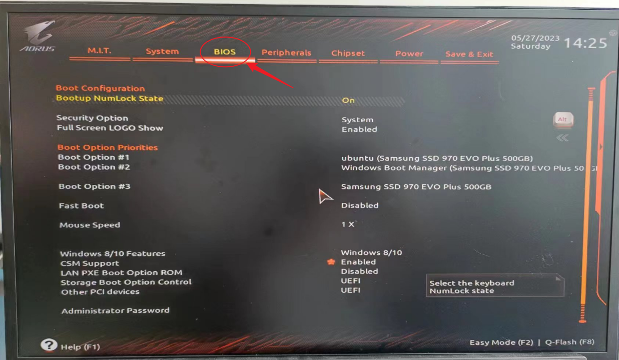 技主板嘉Win10与Ubuntu双系统，启动优先级设置_双系统启动时选择-CSDN博客