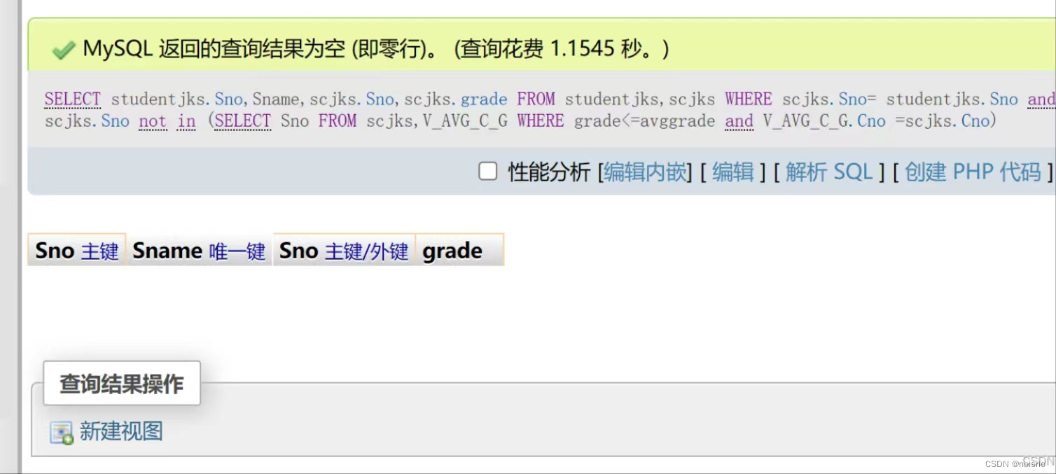 实验九 视图_创建计科系学生的视图-CSDN博客