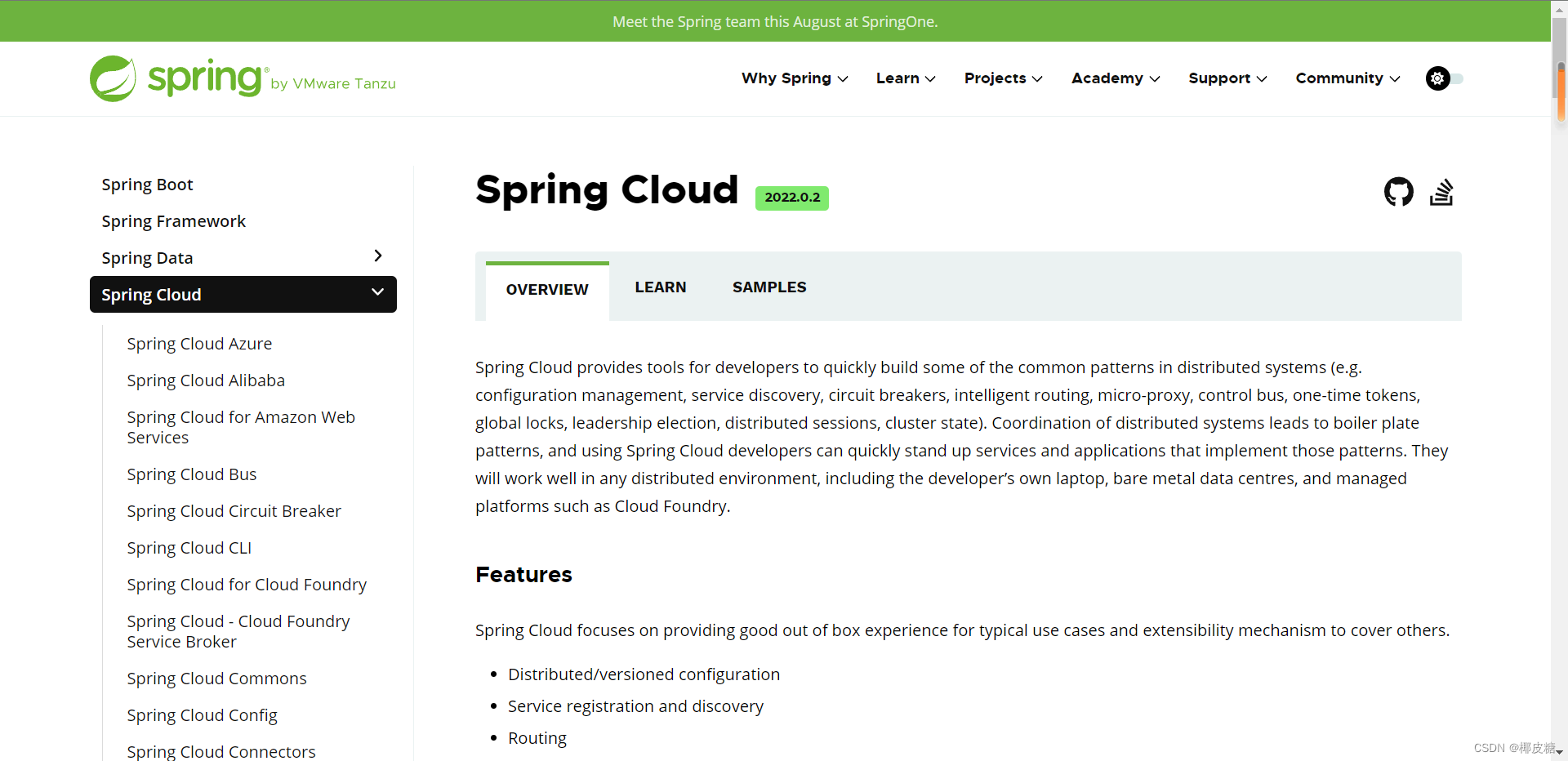 Springcloud微服务学习微服务springcloud学习 Csdn博客