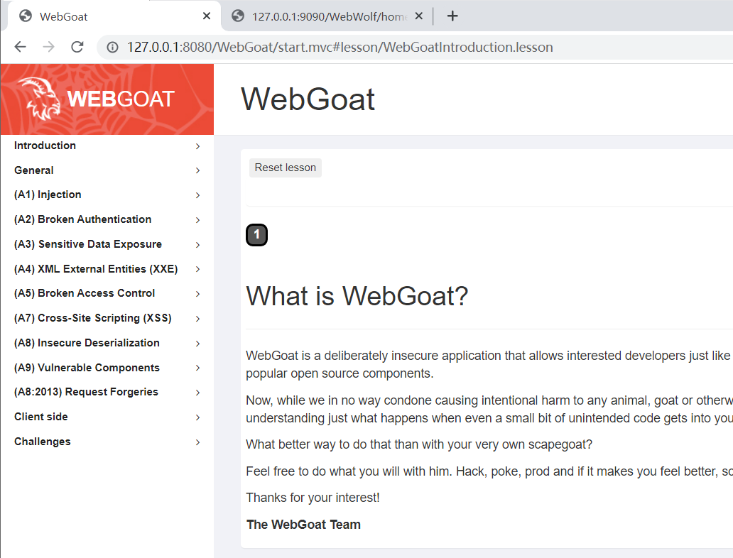 安装WebGoat&WebWolf8.2.2-CSDN博客