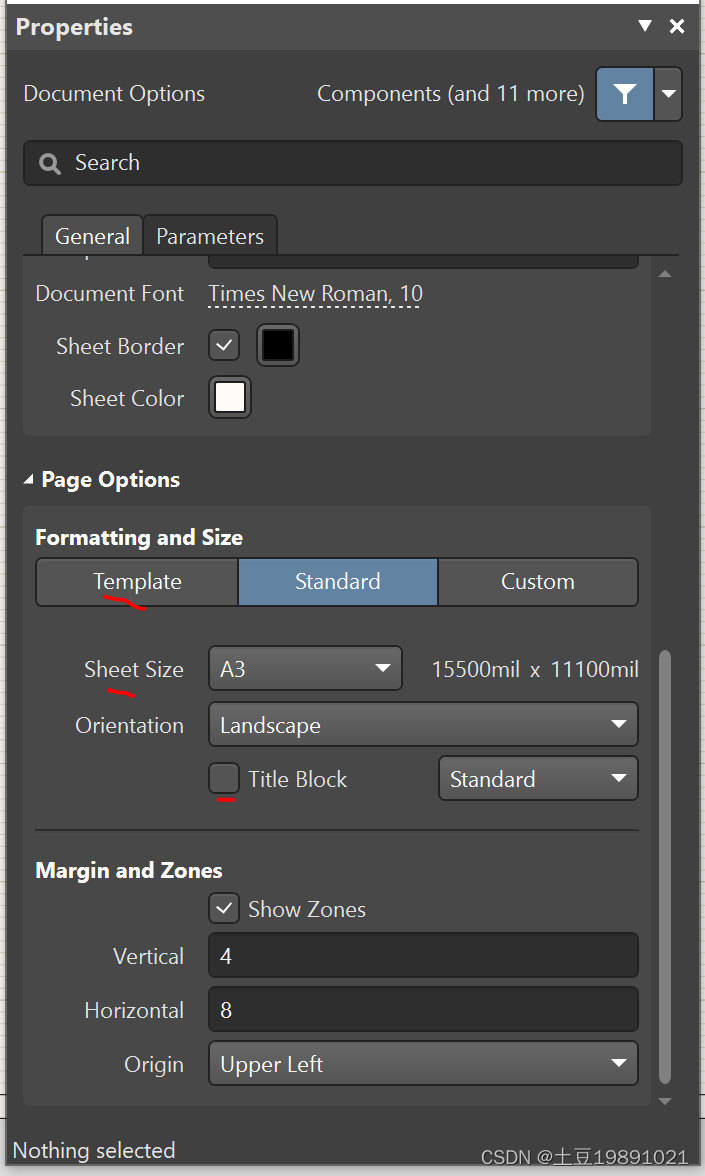 简记_Altium Designer 自定义原理图模板_ad模板怎么修改-CSDN博客