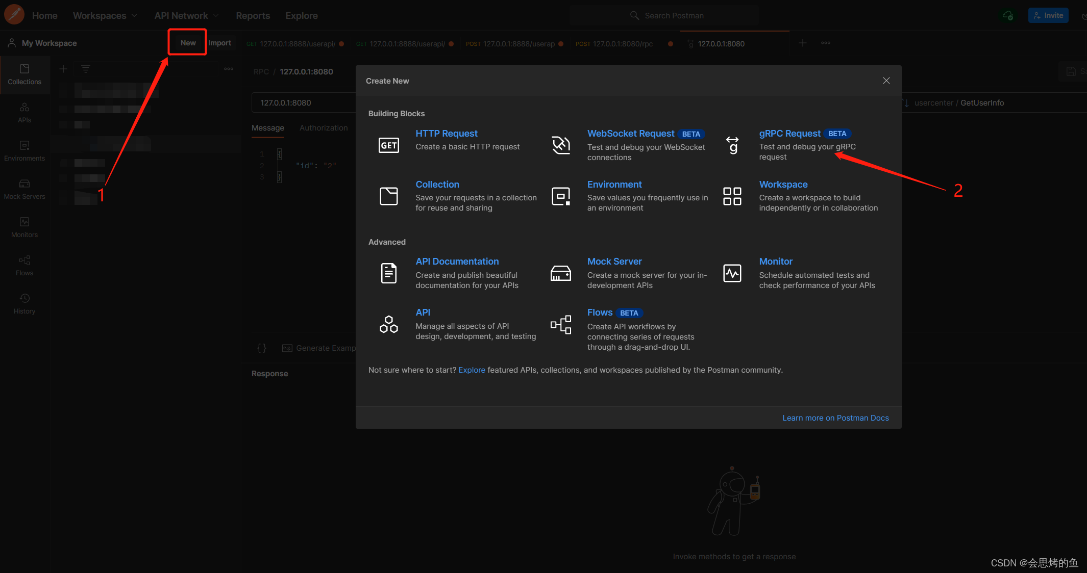 Postman调用grpc接口_postman grpc-CSDN博客