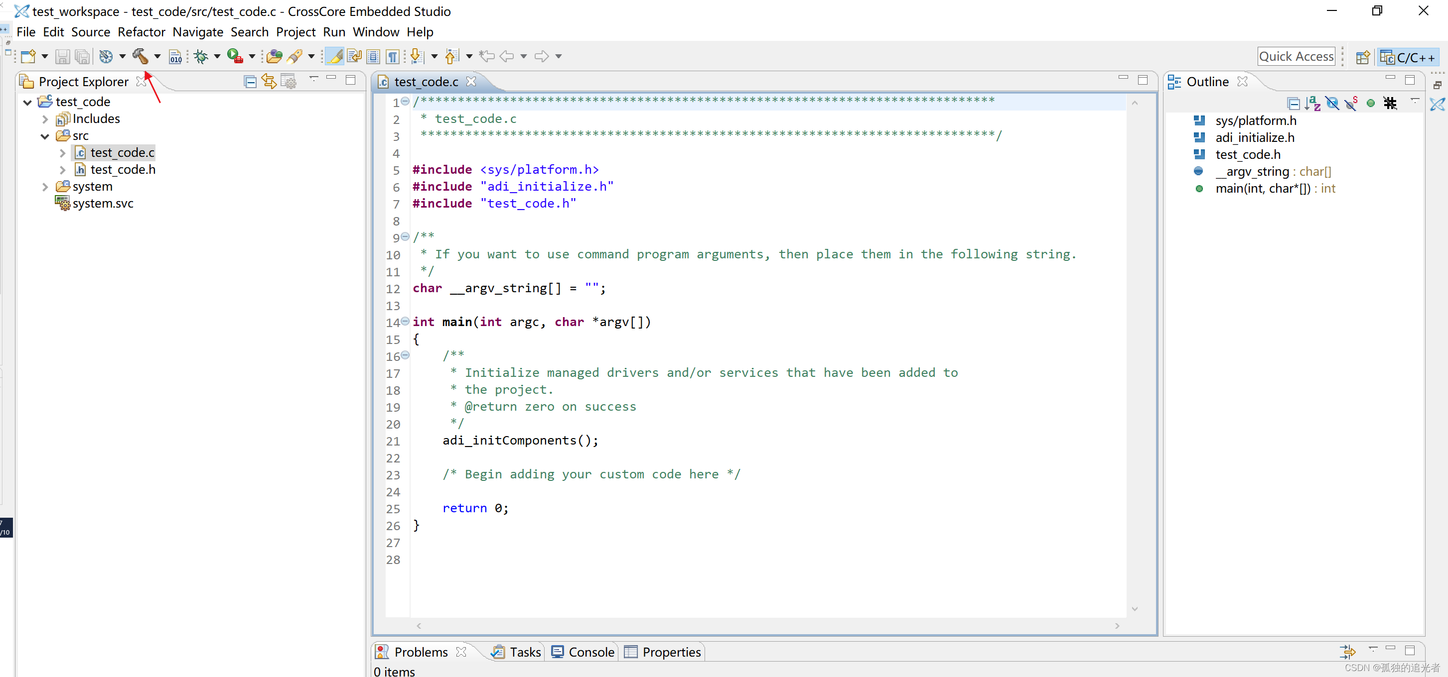 CrossCore Embedded Studio |创建一个新项目-CSDN博客