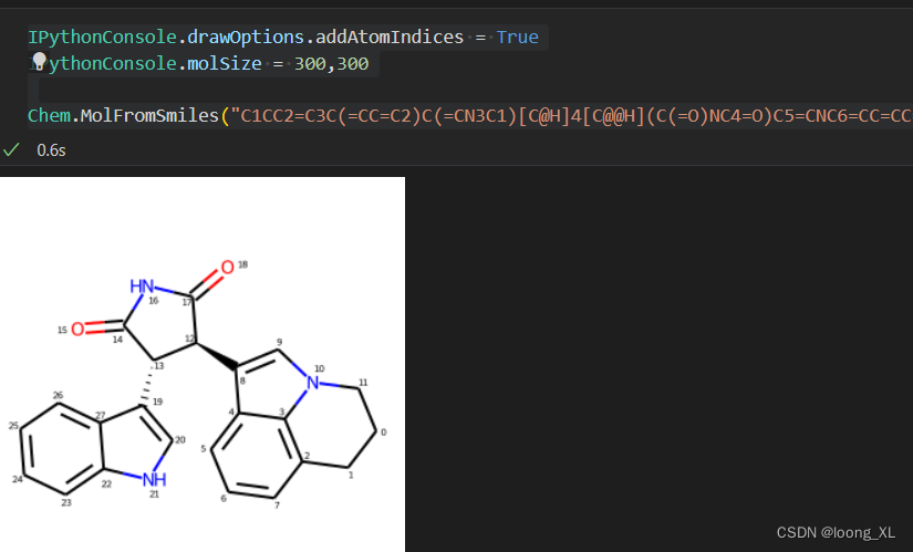rdkit GetAtoms获取化合物每个位置的索引、GetAtomWithIdx；rdkit FindMCS大公共相同结构 找不同化合物之间 ...