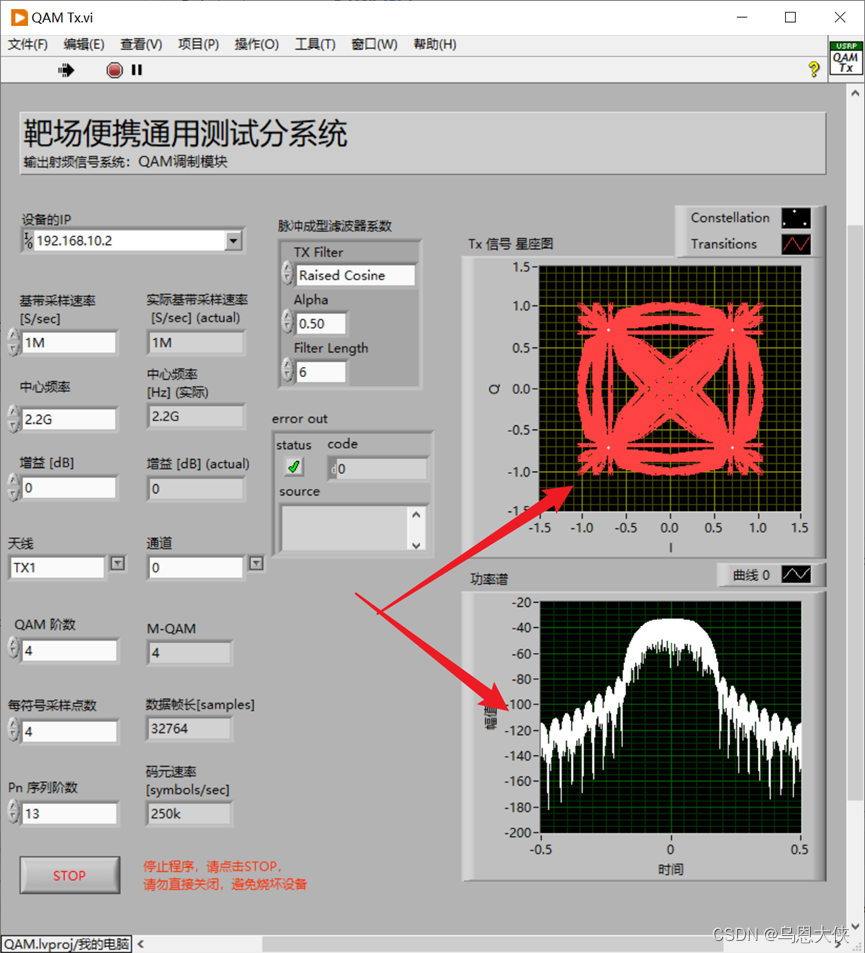【USRP】调制解调系列5：16QAM、32QAM、64QAM、256QAM、1024QAM、基于labview的实现_qam阶数选择-CSDN博客