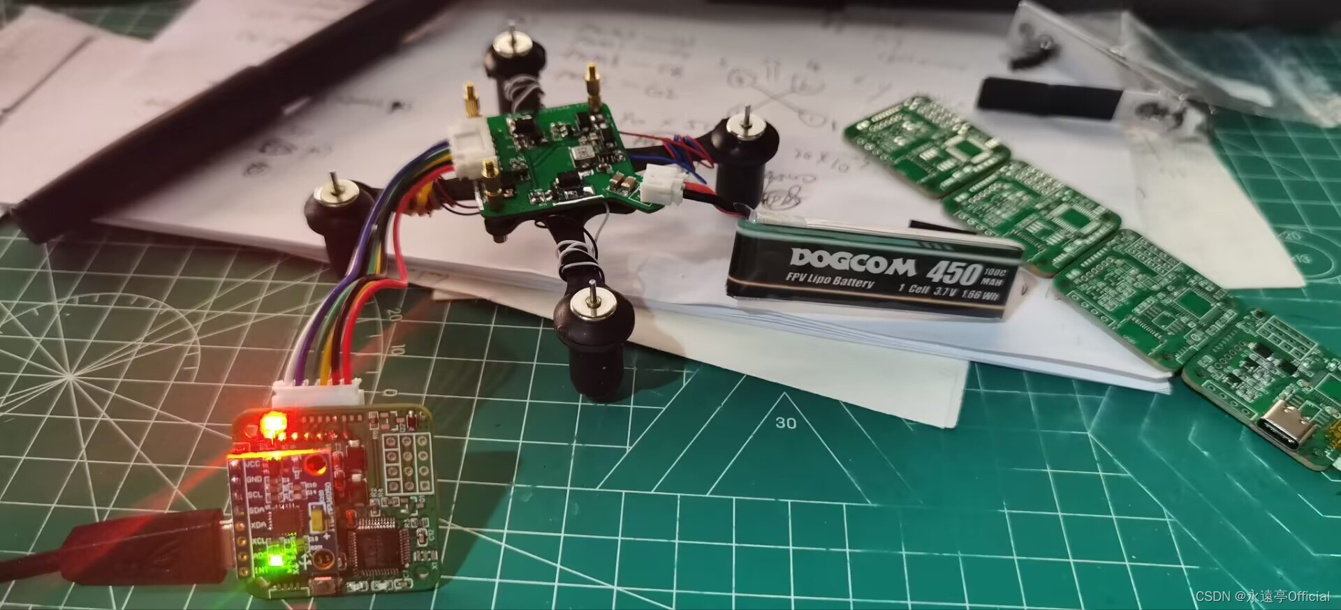 【穿越机折腾】betaflight NAZE32空心杯飞控设计-CSDN博客