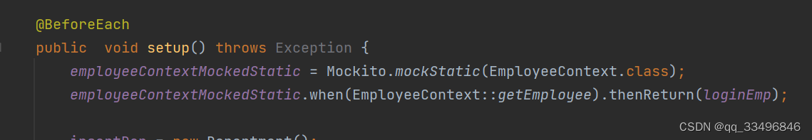 使用mockito代理静态mock出现的问题static Mocking Is Already Registered In The Curren Csdn博客
