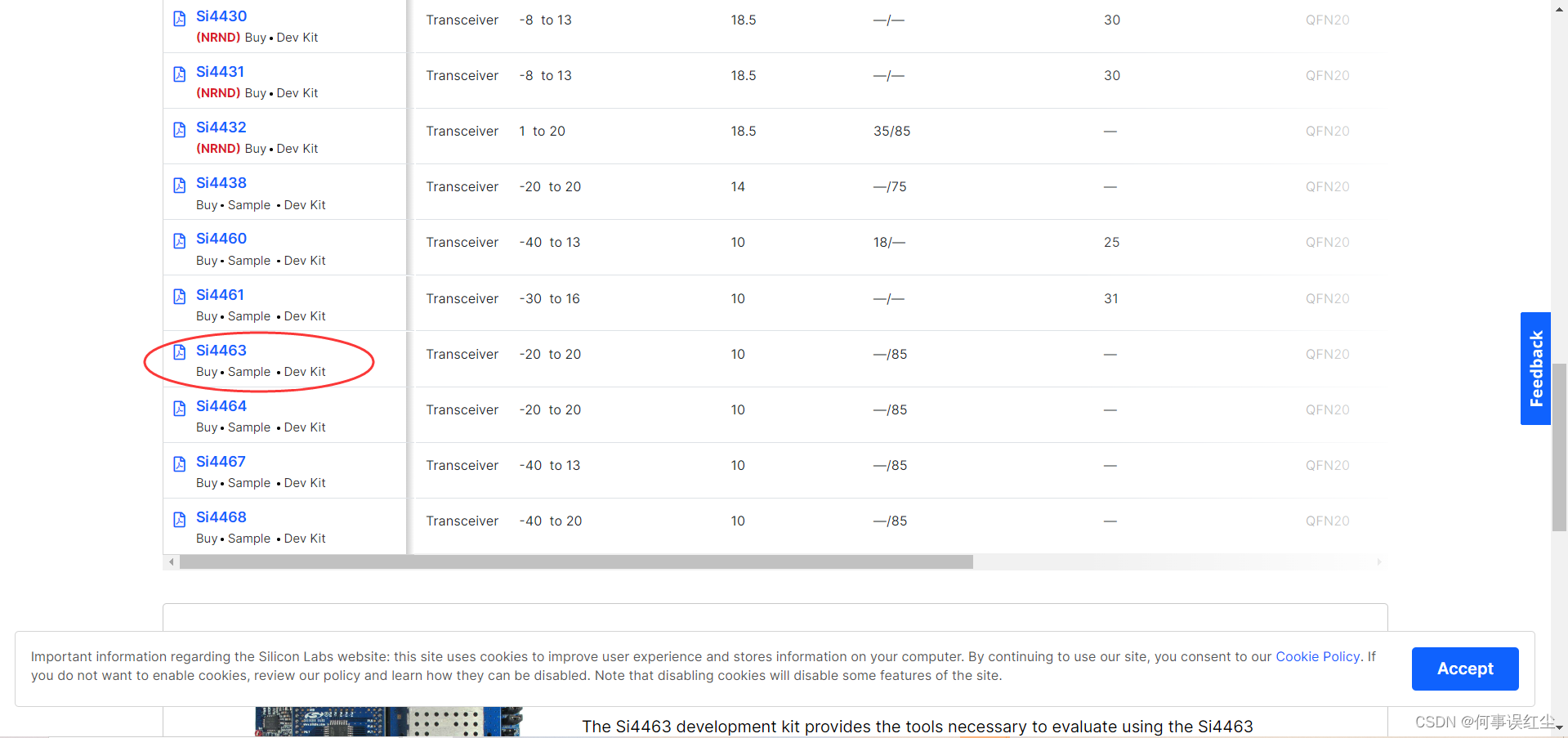 si446使用记录（一）：基本资料获取_si4463-CSDN博客