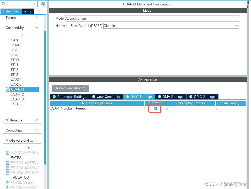 基于STM32CubeMX+STM32F103ZET6配置工程_stm32f103zet6 cube-CSDN博客