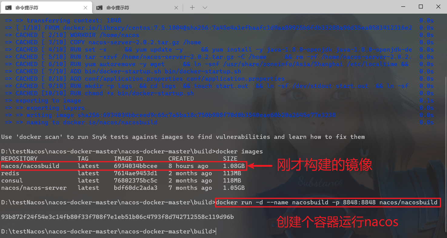 简单的通过dockerfile 构建自己的nacos镜像 并持久化到 Mysql8 0 Dockerfile Nacos Csdn博客