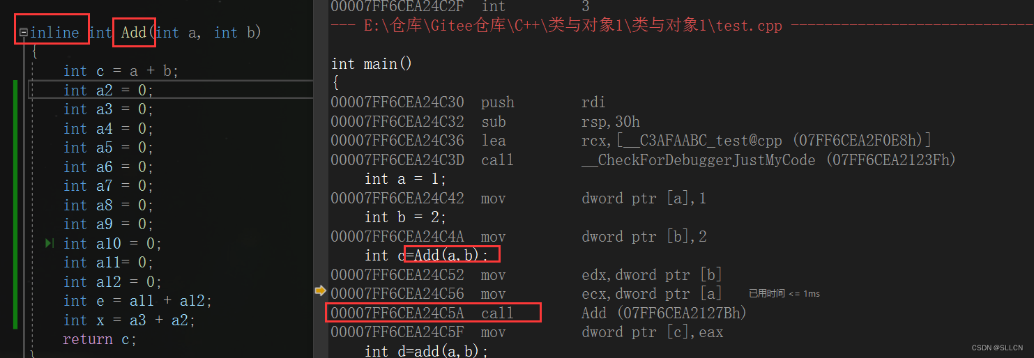 C++ 改进 C 内容之——inline（内联函数）_inline函数-CSDN博客
