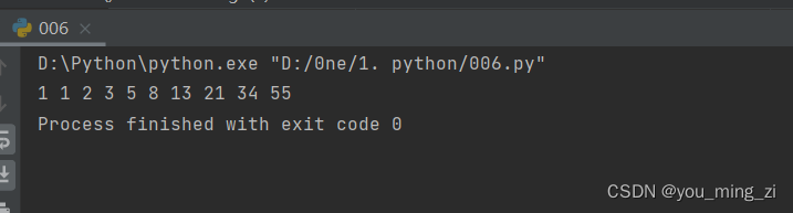 Python 输出100以内的斐波那契数列(或返回前n项)_计算并列出小于100的斐波那契数列的各项-CSDN博客