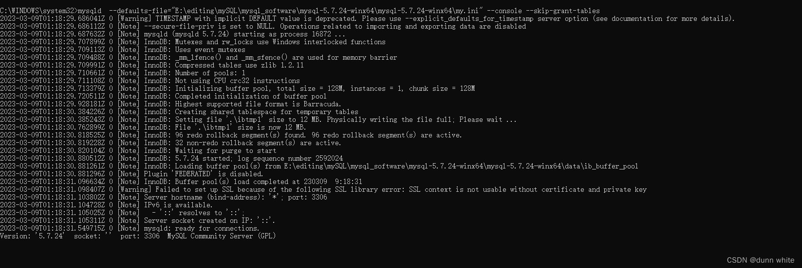 windows系统下mysql的 Access denied for user ‘root‘@‘localhost‘ (using password: NO)解决方案_access ...
