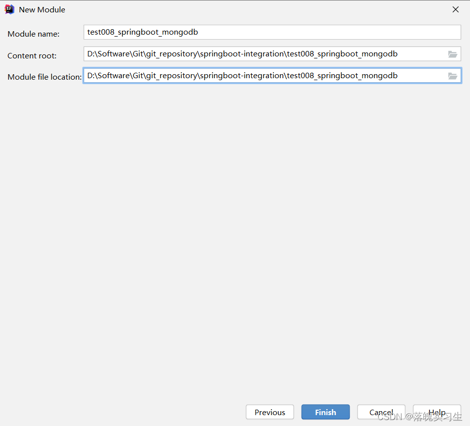 Springboot整合mongodb Springboot Mongodb Csdn博客