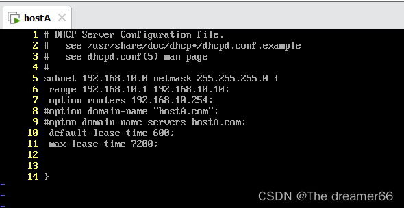 Linux 搭建简单的DHCP服务_linux dhcp server-CSDN博客