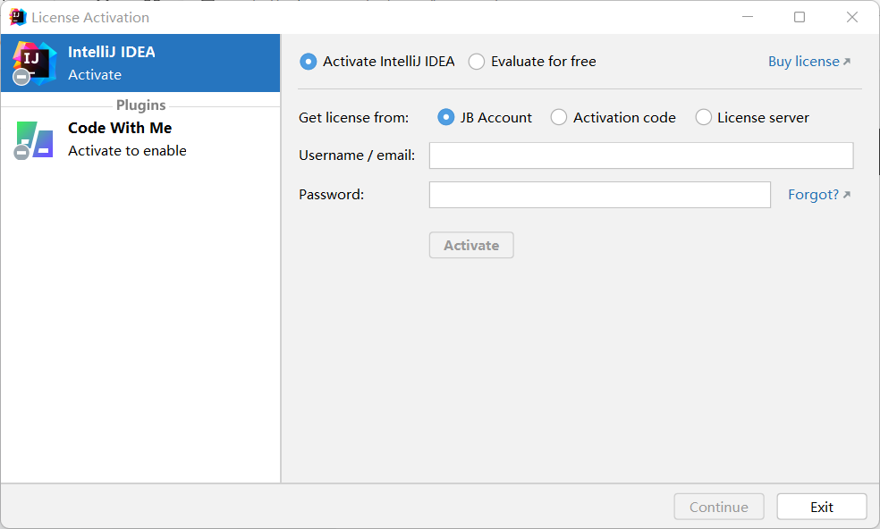 关于IDEA2021的安装后不能正常打开的（此方法也能让注册页面出来）_idea cannot collect jvm options-CSDN博客