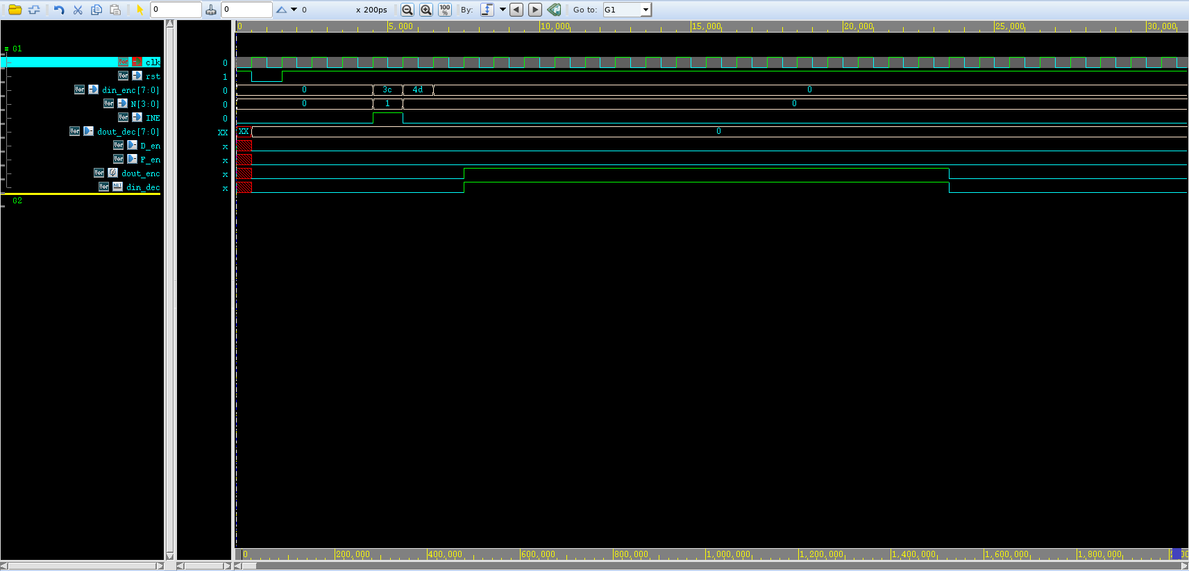 Verilog Hdl:pcm编码器、pcm解码器联合仿真(2)pcm编码及解码的仿真 Csdn博客