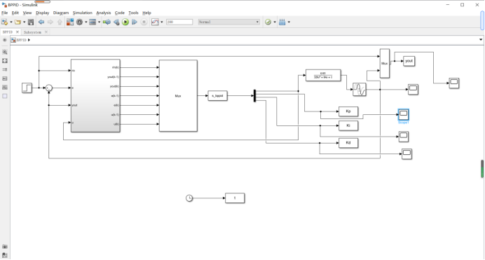 2021-11-11 %，基于BP神经网络PID控制+Simulink仿真，例程（传递函数为高阶修改版，MATLAB R2019a亲测可用） %本文主要参考 https://blog.csdn ...